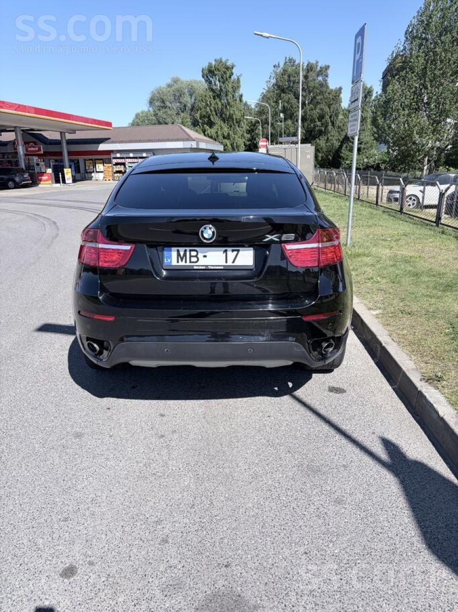 Melns BMW X6 2012 Rīga, ar dzinēja tilpumu 3.00 L un nobraukumu 258 tūkst. km par 13400 €, foto 6 vietnē AUTOMOTO.COM.LV