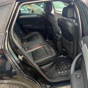 Black BMW X6 2012 in Kaunas, with an engine capacity of 3.00 L and mileage of 236 thousand km for 12700 €, photo 7 on AUTOMOTO.COM.LV