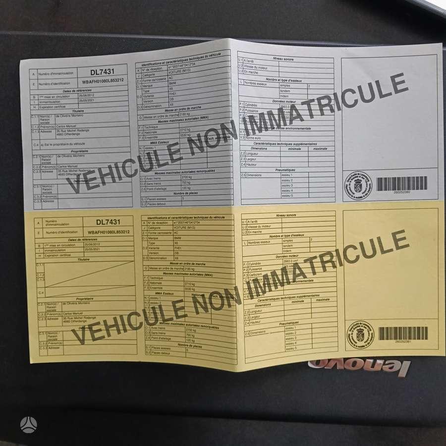 Black BMW X6 2012 in Kaunas, with an engine capacity of 3.00 L and mileage of 236 thousand km for 12700 €, photo 13 on AUTOMOTO.COM.LV