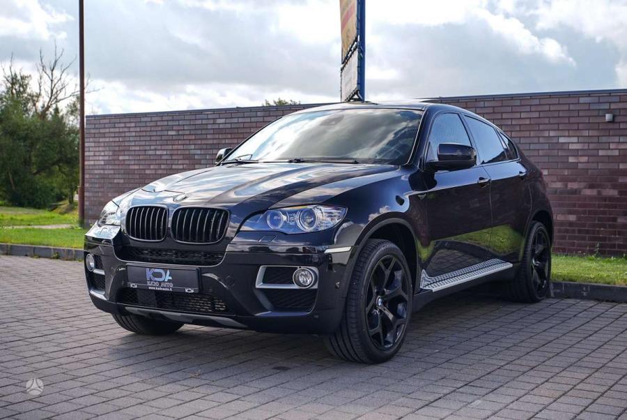 Melns BMW X6 2012 Marijampole, ar dzinēja tilpumu 2.99 L un nobraukumu 231 tūkst. km par 14750 €, foto 4 vietnē AUTOMOTO.COM.LV
