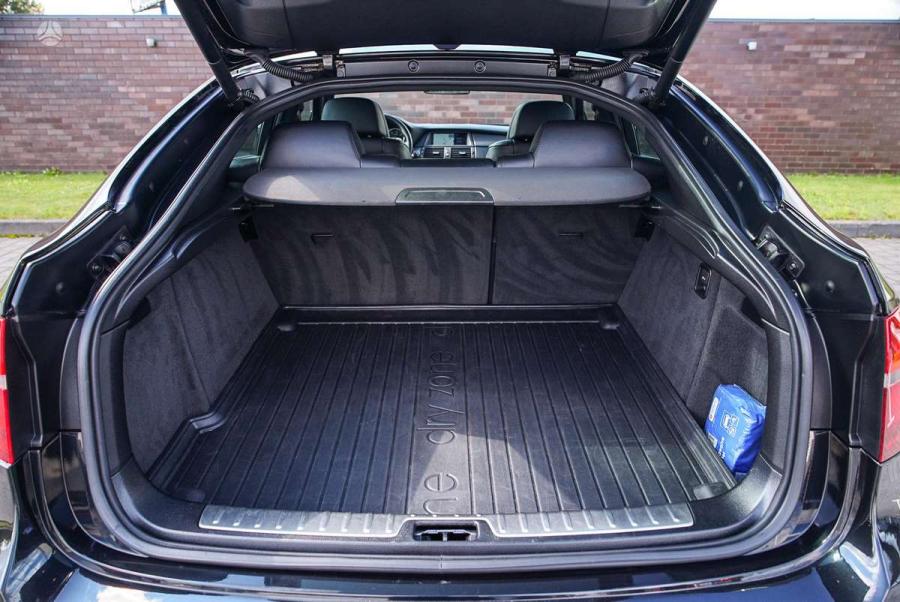 Melns BMW X6 2012 Marijampole, ar dzinēja tilpumu 2.99 L un nobraukumu 231 tūkst. km par 14750 €, foto 11 vietnē AUTOMOTO.COM.LV