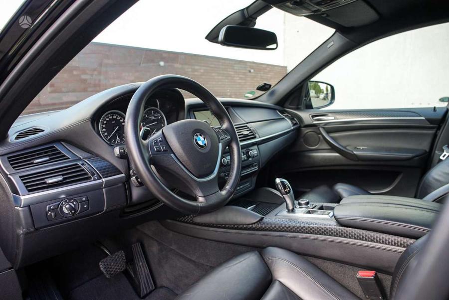 Melns BMW X6 2012 Marijampole, ar dzinēja tilpumu 2.99 L un nobraukumu 231 tūkst. km par 14750 €, foto 17 vietnē AUTOMOTO.COM.LV