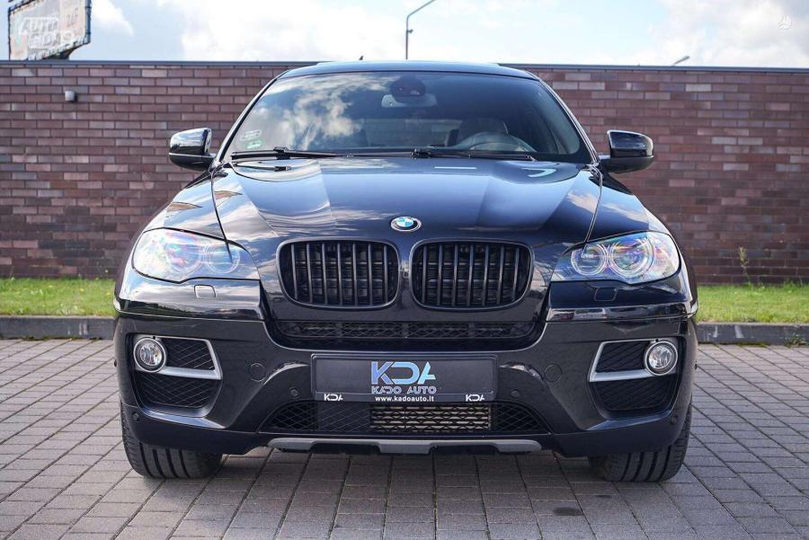 Melns BMW X6 2012 Kauņa, ar dzinēja tilpumu 3.00 L un nobraukumu 231 tūkst. km par 14450 €, foto 3 vietnē AUTOMOTO.COM.LV