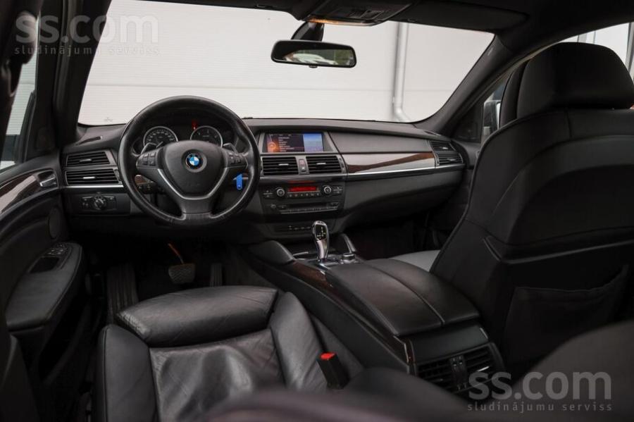 Melns BMW X6 2012 Rīga, ar dzinēja tilpumu 3.00 L un nobraukumu 168 tūkst. km par 13495 €, foto 15 vietnē AUTOMOTO.COM.LV