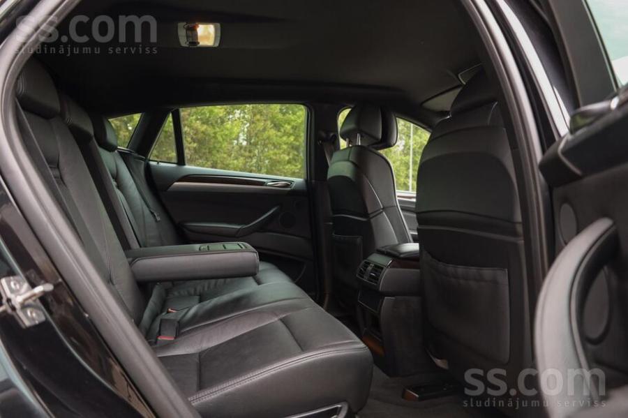 Melns BMW X6 2012 Rīga, ar dzinēja tilpumu 3.00 L un nobraukumu 168 tūkst. km par 13495 €, foto 19 vietnē AUTOMOTO.COM.LV