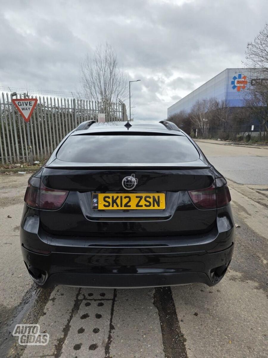 Melns BMW X6 2012 Šauļi, ar dzinēja tilpumu 3.00 L un nobraukumu 136 tūkst. km par 6199 €, foto 3 vietnē AUTOMOTO.COM.LV