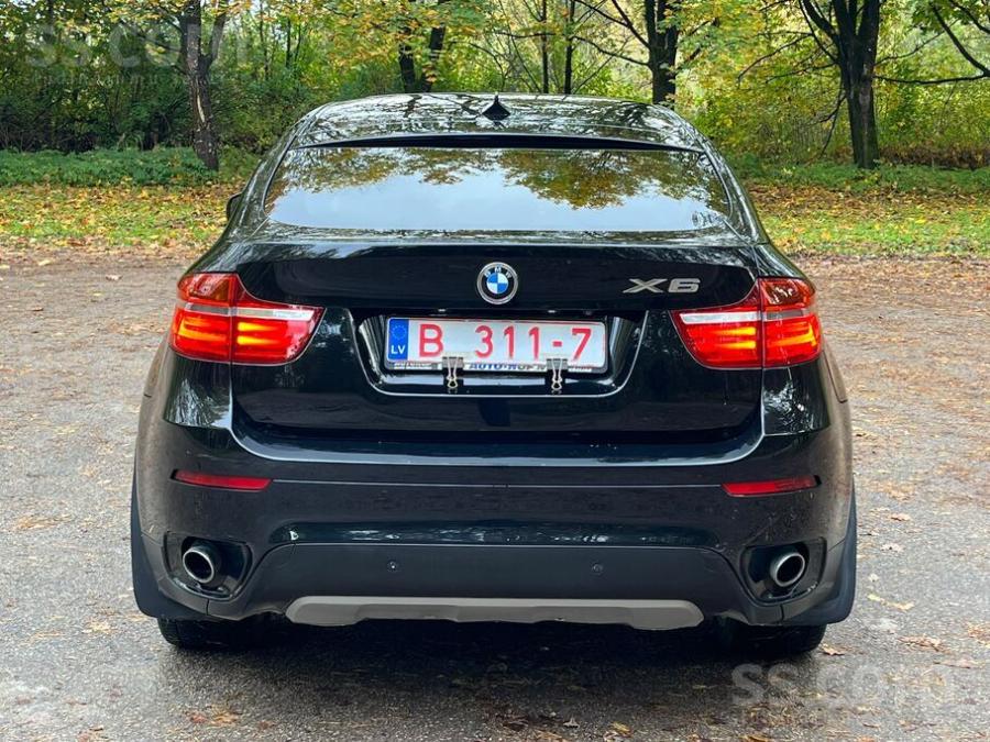 Melns BMW X6 2012 Rīga, ar dzinēja tilpumu 3.00 L un nobraukumu 0 tūkst. km par 11300 €, foto 5 vietnē AUTOMOTO.COM.LV