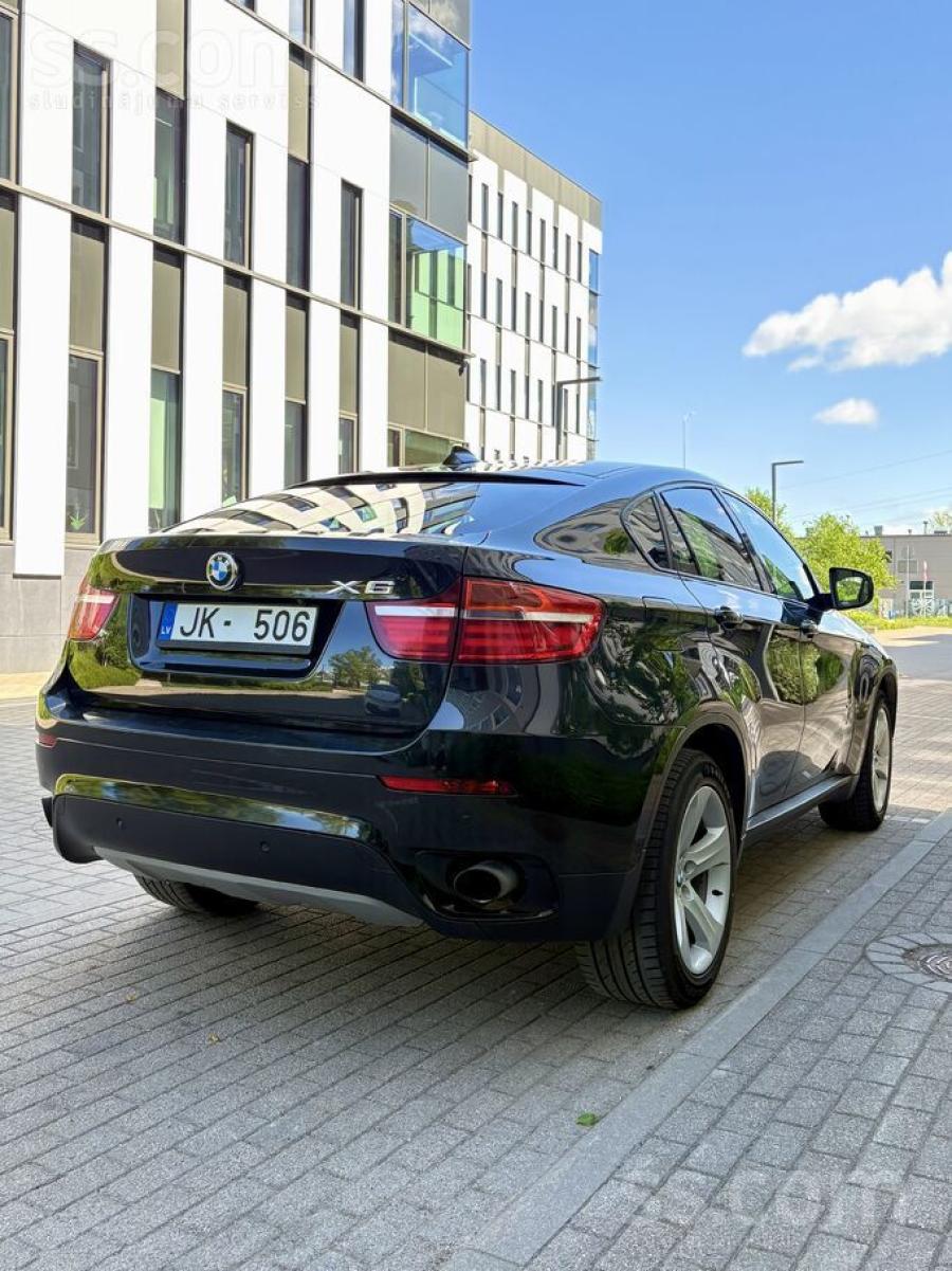 Melns BMW X6 2013 Rīga, ar dzinēja tilpumu 3.00 L un nobraukumu 159 tūkst. km par 14500 €, foto 4 vietnē AUTOMOTO.COM.LV