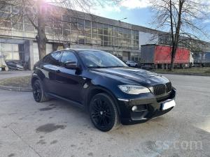 Black BMW X6 2013 in Riga, with an engine capacity of 3.00 L and mileage of 272 thousand km for 16500 €, photo 3 on AUTOMOTO.COM.LV