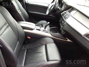 Черный БМВ Х6 2013 в Рига, объемом двигателя 3.00 л и пробегом 155 тыс. км за 15700 €, фото 6 на AUTOMOTO.COM.LV