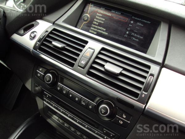 Черный БМВ Х6 2013 в Рига, объемом двигателя 3.00 л и пробегом 155 тыс. км за 15700 €, фото 6 на AUTOMOTO.COM.LV
