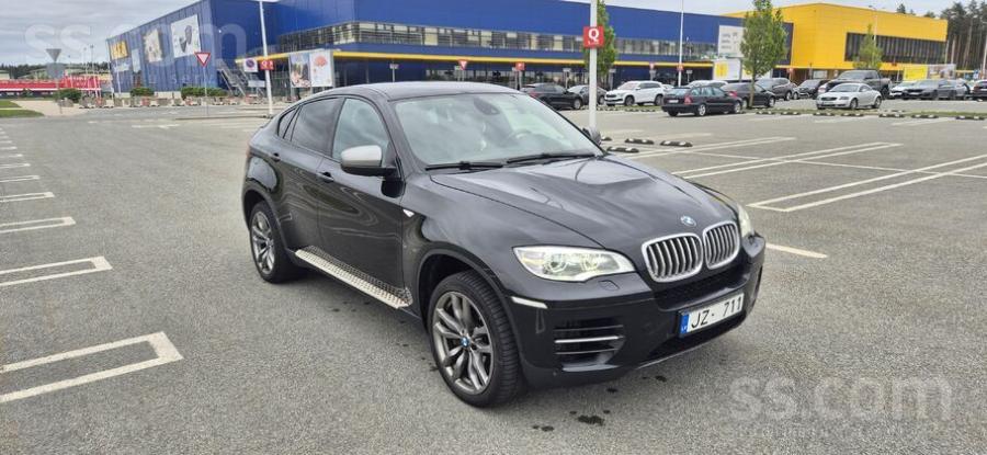 Melns BMW X6 2013 Rīga, ar dzinēja tilpumu 3.00 L un nobraukumu 212 tūkst. km par 16700 €, foto 1 vietnē AUTOMOTO.COM.LV