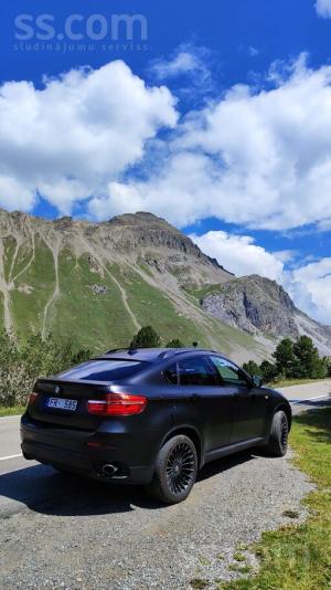 Black BMW X6 2013 in Jurmala, with an engine capacity of 3.00 L and mileage of 276 thousand km for 25450 €, photo 20 on AUTOMOTO.COM.LV