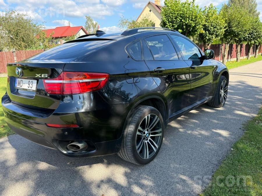Melns BMW X6 2013 Rīga, ar dzinēja tilpumu 3.00 L un nobraukumu 390 tūkst. km par 13900 €, foto 1 vietnē AUTOMOTO.COM.LV