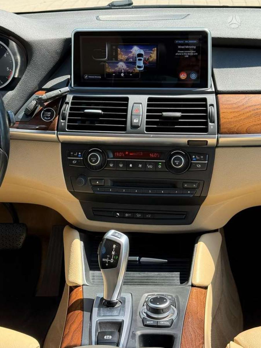 Melns BMW X6 2013 Marijampole, ar dzinēja tilpumu 2.99 L un nobraukumu 245 tūkst. km par 12800 €, foto 14 vietnē AUTOMOTO.COM.LV
