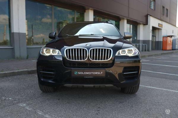 Black BMW X6 2013 in Vilnius, with an engine capacity of 2.99 L and mileage of 340 thousand km for 15250 €, photo 10 on AUTOMOTO.COM.LV