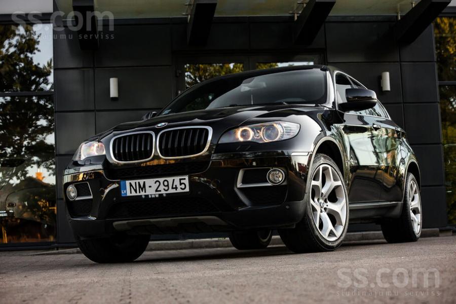 Melns BMW X6 2013 Jelgava, ar dzinēja tilpumu 3.00 L un nobraukumu 224 tūkst. km par 14800 €, foto 1 vietnē AUTOMOTO.COM.LV