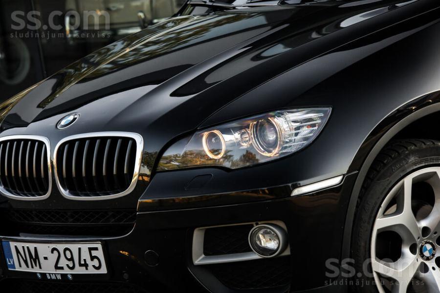 Melns BMW X6 2013 Jelgava, ar dzinēja tilpumu 3.00 L un nobraukumu 224 tūkst. km par 14800 €, foto 9 vietnē AUTOMOTO.COM.LV