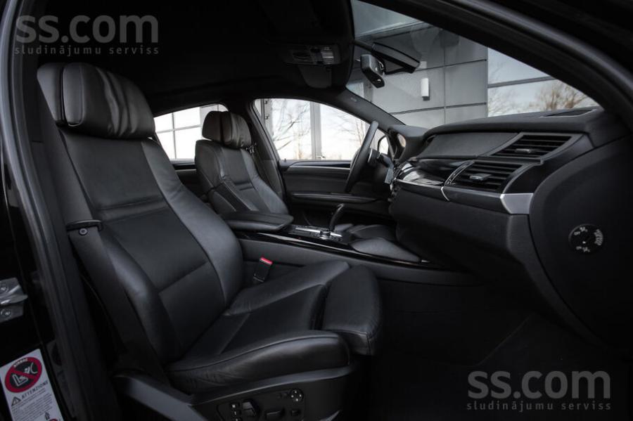 Melns BMW X6 2013 Jelgava, ar dzinēja tilpumu 3.00 L un nobraukumu 224 tūkst. km par 14800 €, foto 31 vietnē AUTOMOTO.COM.LV