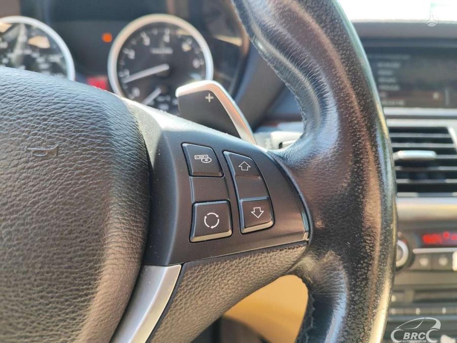 Black BMW X6 2013 in Klaipeda, with an engine capacity of 3.00 L and mileage of 212 thousand km for 11500 €, photo 25 on AUTOMOTO.COM.LV
