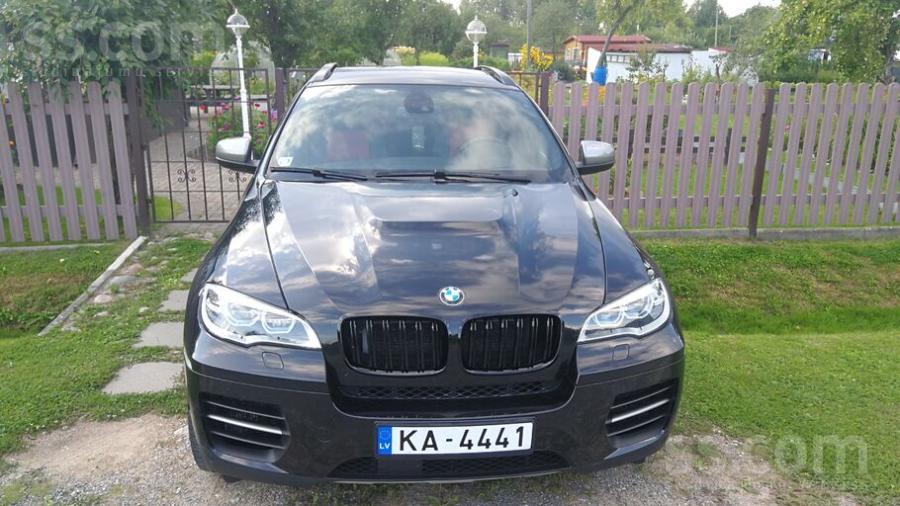Black BMW X6 2013 in Kuldiga, with an engine capacity of 3.00 L and mileage of 0 thousand km for 15500 €, photo 3 on AUTOMOTO.COM.LV