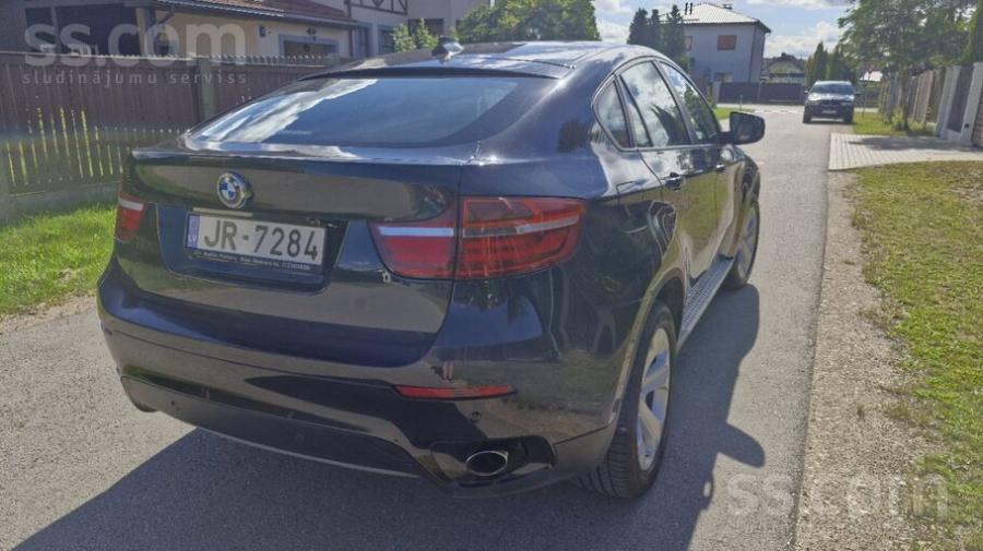 Melns BMW X6 2013 Rīga, ar dzinēja tilpumu 3.00 L un nobraukumu 203 tūkst. km par 13700 €, foto 4 vietnē AUTOMOTO.COM.LV