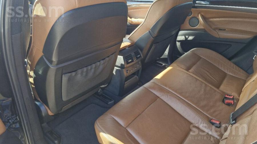 Melns BMW X6 2013 Rīga, ar dzinēja tilpumu 3.00 L un nobraukumu 203 tūkst. km par 13700 €, foto 8 vietnē AUTOMOTO.COM.LV