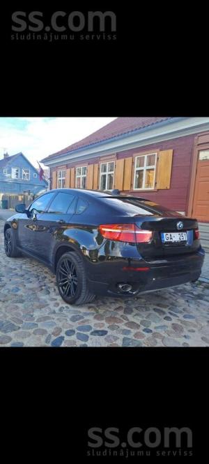 Melns BMW X6 2013 Jelgava, ar dzinēja tilpumu 3.00 L un nobraukumu 228 tūkst. km par 17600 €, foto  vietnē AUTOMOTO.COM.LV