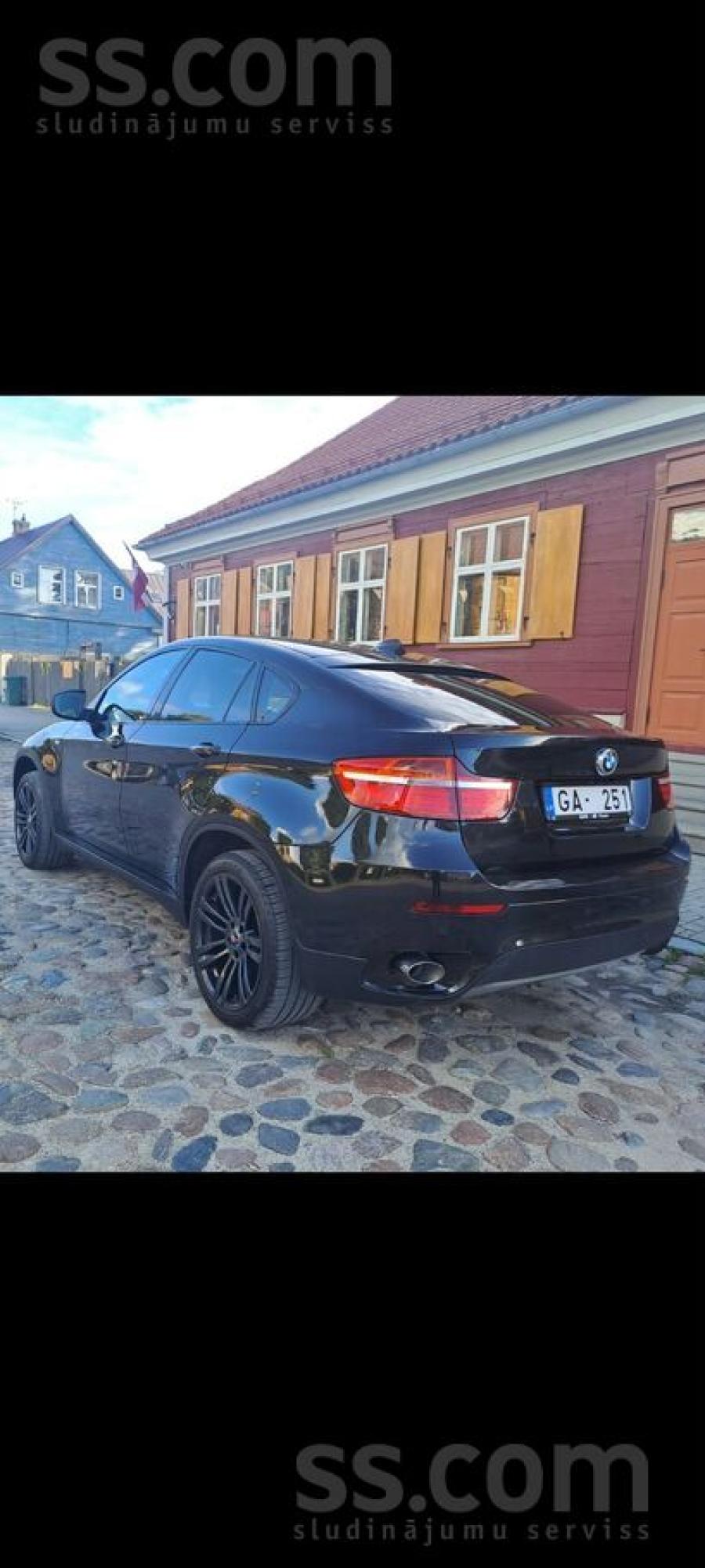 Black BMW X6 2013 in Jelgava, with an engine capacity of 3.00 L and mileage of 228 thousand km for 17600 €, photo 1 on AUTOMOTO.COM.LV