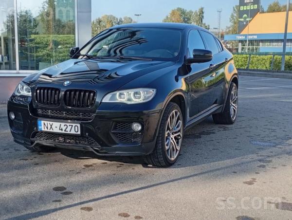 Black BMW X6 2013 in Riga, with an engine capacity of 3.00 L and mileage of 0 thousand km for 13000 €, photo 1 on AUTOMOTO.COM.LV