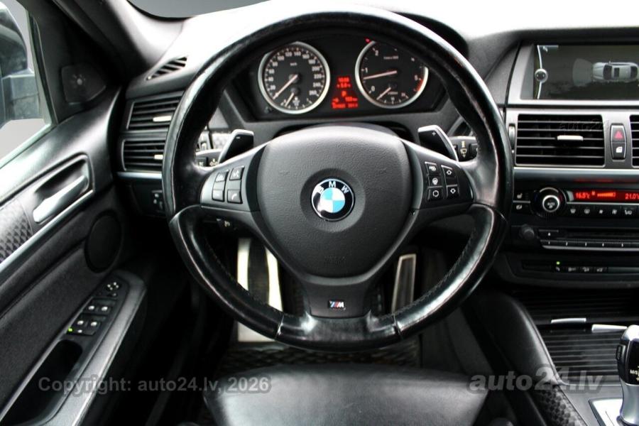 Black BMW X6 2014 in Parnu, with an engine capacity of 3.00 L and mileage of 201 thousand km for 18500 €, photo 4 on AUTOMOTO.COM.LV