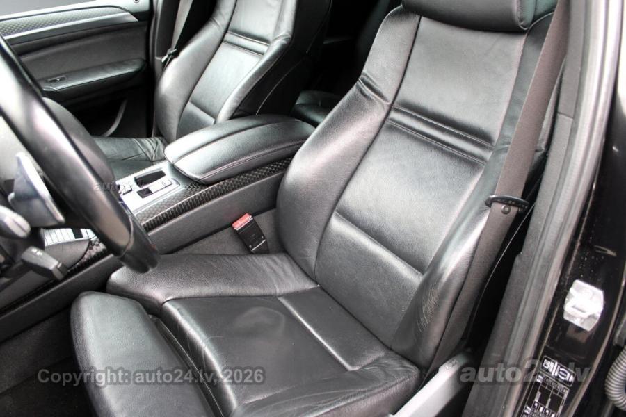 Black BMW X6 2014 in Parnu, with an engine capacity of 3.00 L and mileage of 201 thousand km for 18500 €, photo 7 on AUTOMOTO.COM.LV