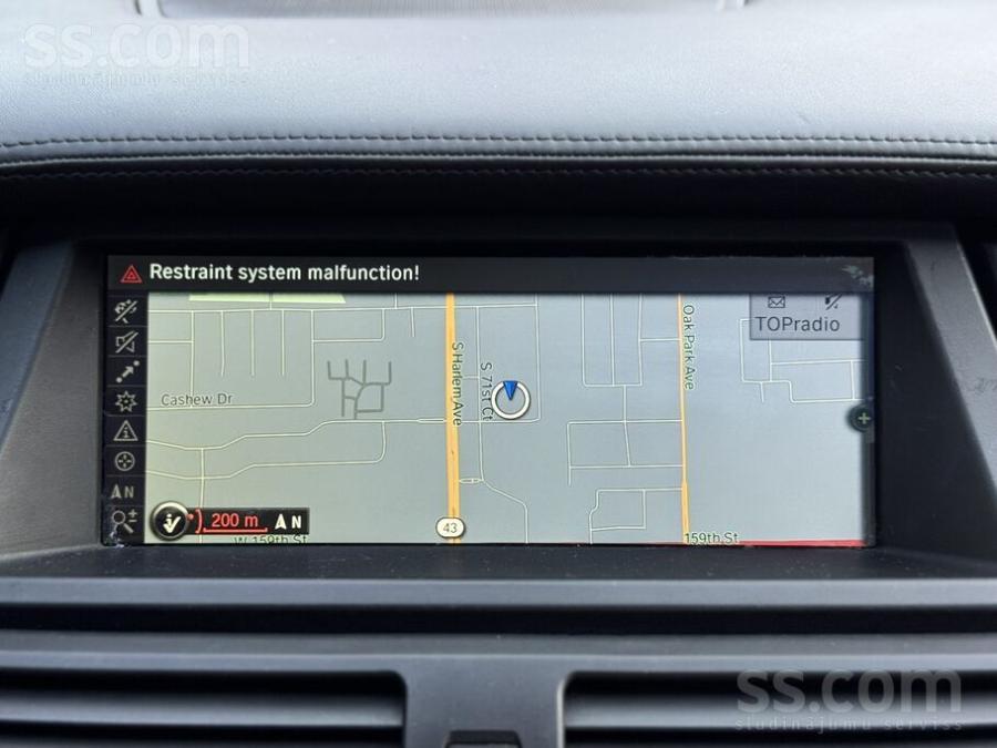Black BMW X6 2014 in Riga, with an engine capacity of 4.40 L and mileage of 155 thousand km for 10890 €, photo 20 on AUTOMOTO.COM.LV