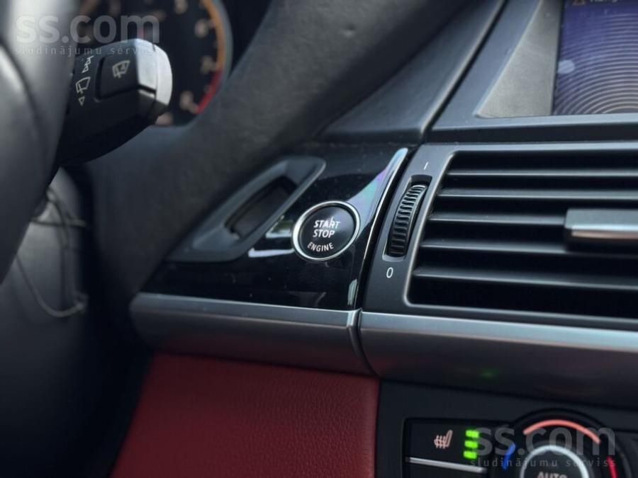 Black BMW X6 2014 in Riga, with an engine capacity of 4.40 L and mileage of 155 thousand km for 10890 €, photo 22 on AUTOMOTO.COM.LV
