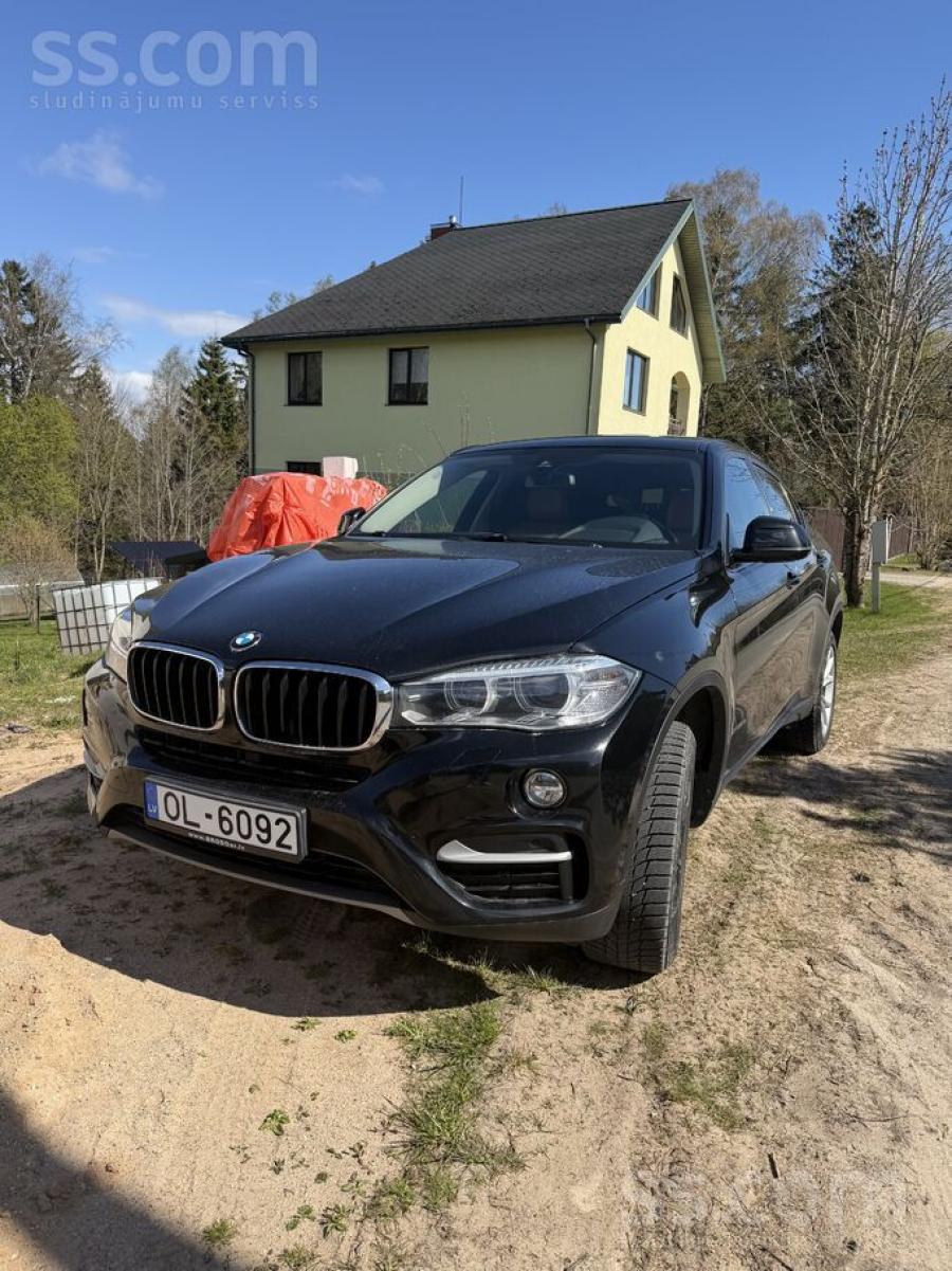 Melns BMW X6 2014 Ogre, ar dzinēja tilpumu 3.00 L un nobraukumu 283 tūkst. km par 18000 €, foto 3 vietnē AUTOMOTO.COM.LV