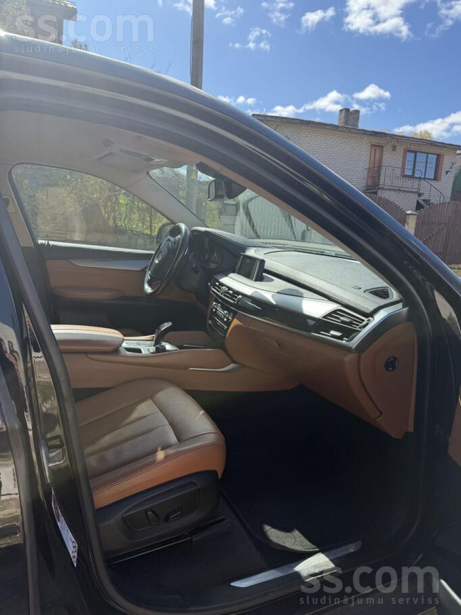 Melns BMW X6 2014 Ogre, ar dzinēja tilpumu 3.00 L un nobraukumu 283 tūkst. km par 18000 €, foto 6 vietnē AUTOMOTO.COM.LV