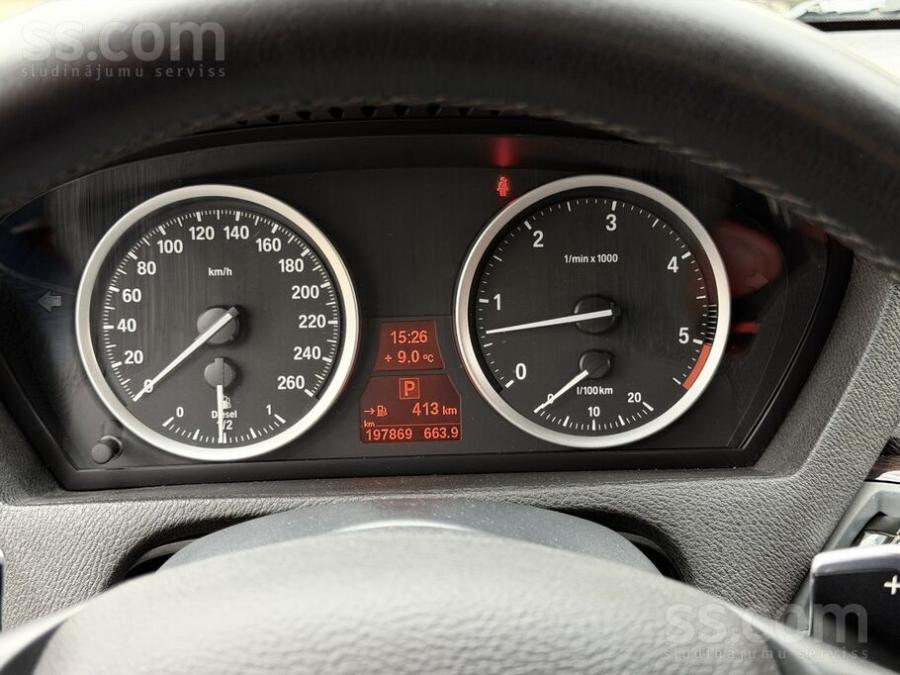 Melns BMW X6 2014 Rīga, ar dzinēja tilpumu 3.00 L un nobraukumu 198 tūkst. km par 17000 €, foto 7 vietnē AUTOMOTO.COM.LV
