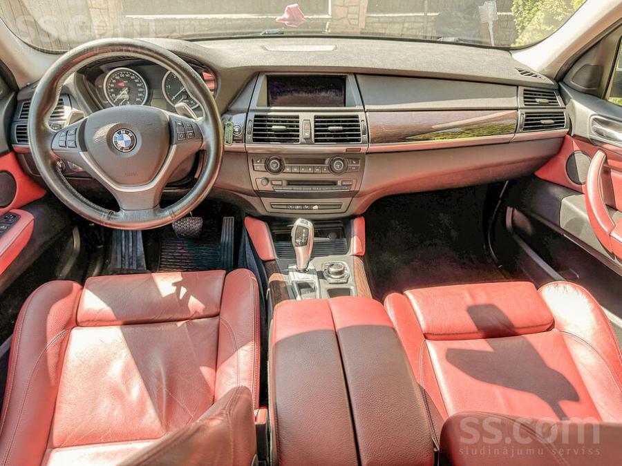 Melns BMW X6 2014 Rīga, ar dzinēja tilpumu 3.00 L un nobraukumu 198 tūkst. km par 17000 €, foto 8 vietnē AUTOMOTO.COM.LV