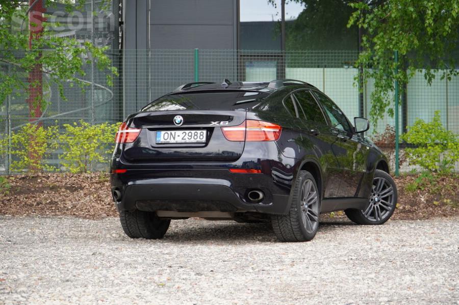Melns BMW X6 2014 Rīga, ar dzinēja tilpumu 3.00 L un nobraukumu 153 tūkst. km par 17990 €, foto 5 vietnē AUTOMOTO.COM.LV