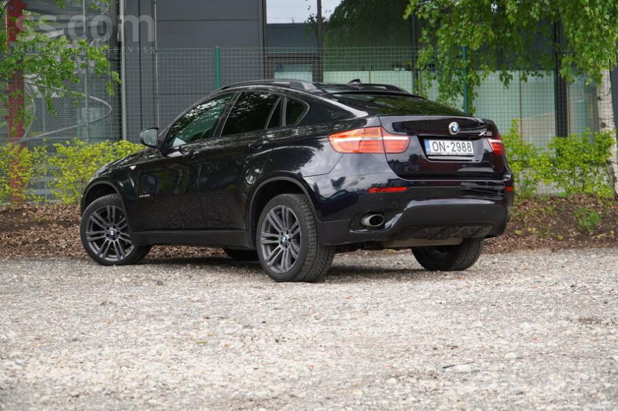 Melns BMW X6 2014 Rīga, ar dzinēja tilpumu 3.00 L un nobraukumu 153 tūkst. km par 17990 €, foto 6 vietnē AUTOMOTO.COM.LV