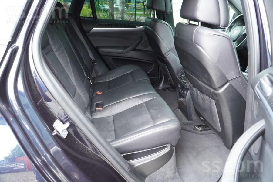 Melns BMW X6 2014 Rīga, ar dzinēja tilpumu 3.00 L un nobraukumu 153 tūkst. km par 17990 €, foto 10 vietnē AUTOMOTO.COM.LV