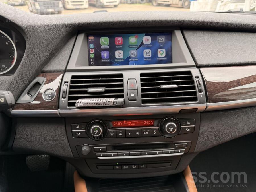 Черный БМВ Х6 2014 в Рига, объемом двигателя 3.00 л и пробегом 135 тыс. км за 19800 €, фото 8 на AUTOMOTO.COM.LV