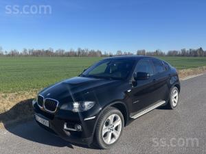 Black BMW X6 2014 in Ogre, with an engine capacity of 3.00 L and mileage of 212 thousand km for 13700 €, photo 5 on AUTOMOTO.COM.LV
