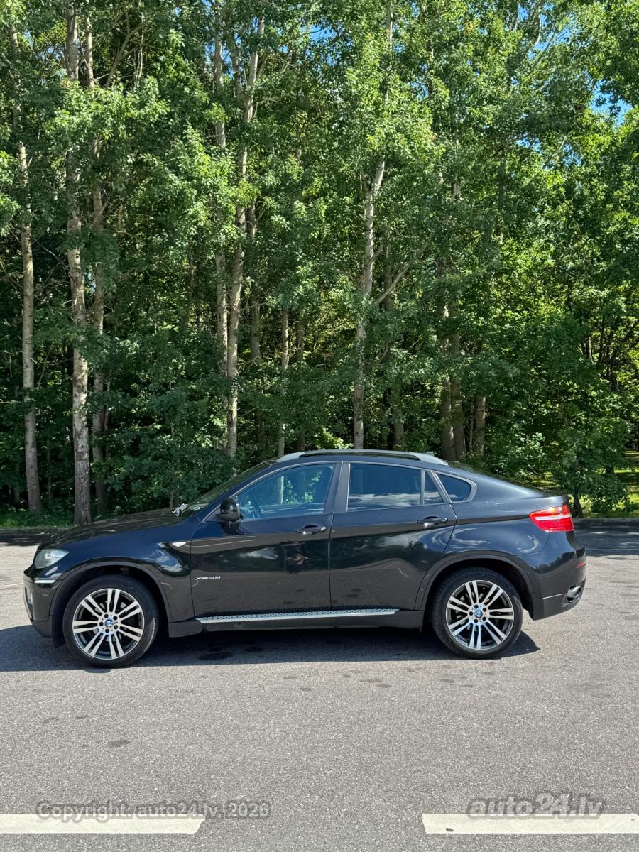 Black BMW X6 2014 in Parnu, with an engine capacity of 3.00 L and mileage of 298 thousand km for 18900 €, photo 1 on AUTOMOTO.COM.LV