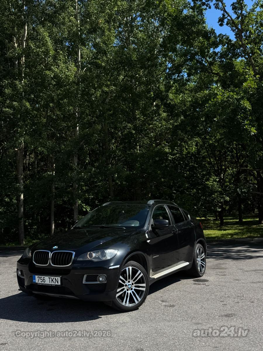 Black BMW X6 2014 in Parnu, with an engine capacity of 3.00 L and mileage of 298 thousand km for 18900 €, photo 3 on AUTOMOTO.COM.LV