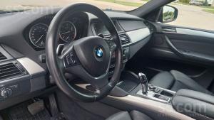 Black BMW X6 2014 in Riga, with an engine capacity of 3.00 L and mileage of 199 thousand km for 16500 €, photo 4 on AUTOMOTO.COM.LV