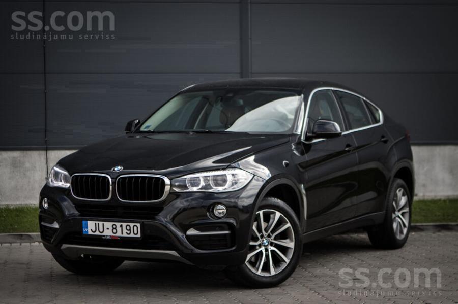 Melns BMW X6 2015 Rīga, ar dzinēja tilpumu 3.00 L un nobraukumu 147 tūkst. km par 25990 €, foto 1 vietnē AUTOMOTO.COM.LV