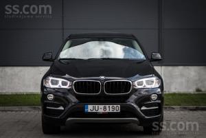Melns BMW X6 2015 Rīga, ar dzinēja tilpumu 3.00 L un nobraukumu 147 tūkst. km par 25990 €, foto 2 vietnē AUTOMOTO.COM.LV
