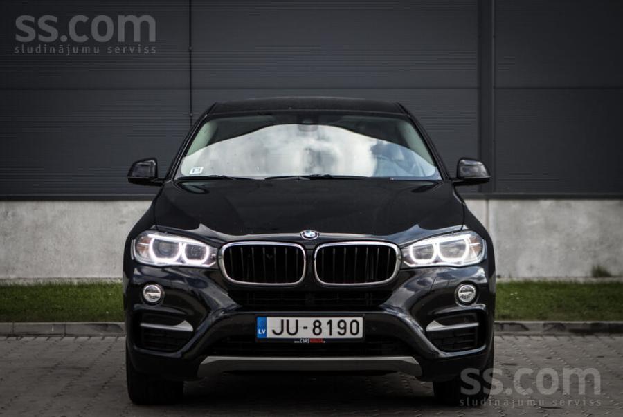 Melns BMW X6 2015 Rīga, ar dzinēja tilpumu 3.00 L un nobraukumu 147 tūkst. km par 25990 €, foto 2 vietnē AUTOMOTO.COM.LV