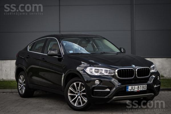 Melns BMW X6 2015 Rīga, ar dzinēja tilpumu 3.00 L un nobraukumu 147 tūkst. km par 25990 €, foto 3 vietnē AUTOMOTO.COM.LV